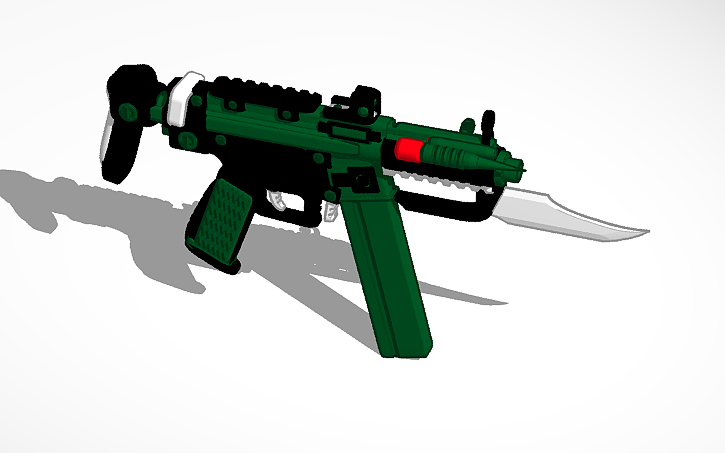 3D design Jennifer's Survival/Nuclear/Zombie Survival Machine Gun ...