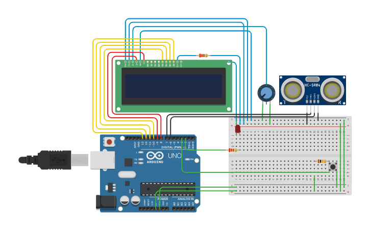 Circuit design Arduino_Week#2_Task#1 - Tinkercad