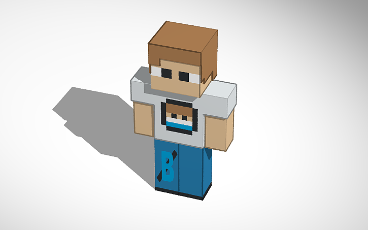 3D design My minecraft skin | Tinkercad