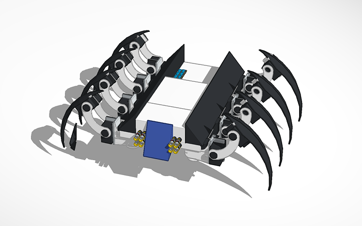 3d Design Assault Walker Tinkercad