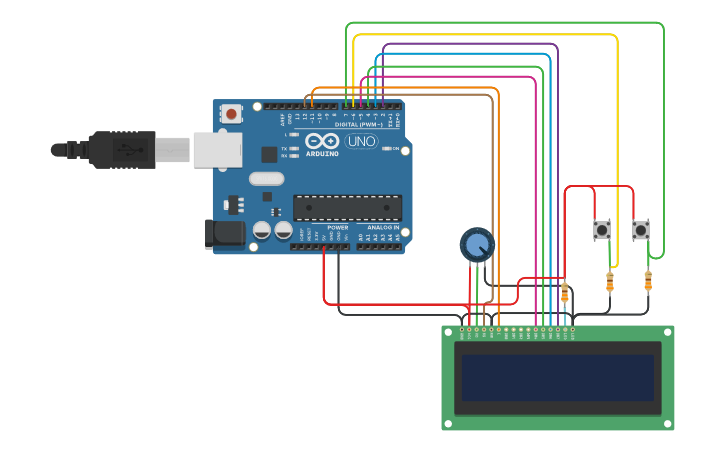 Circuit design Circuito"Star Wars" | Tinkercad