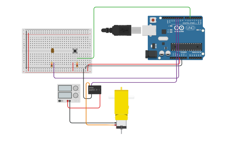 Circuit design Ventilateur automatique - élève - Tinkercad