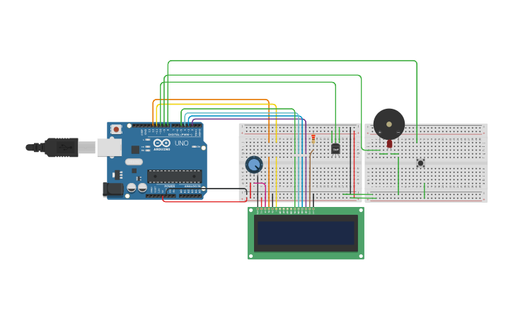 Circuit design electronics india project - Tinkercad