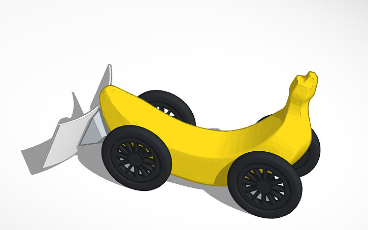 3D design Moving Banana | Tinkercad