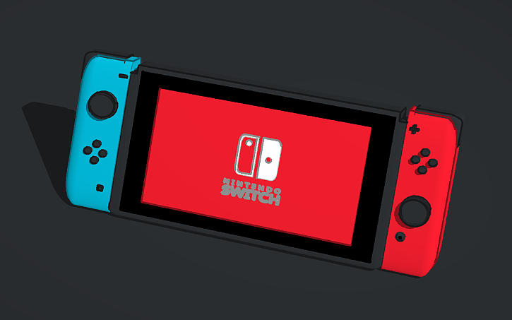 3D design Nintendo Switch™ - Tinkercad