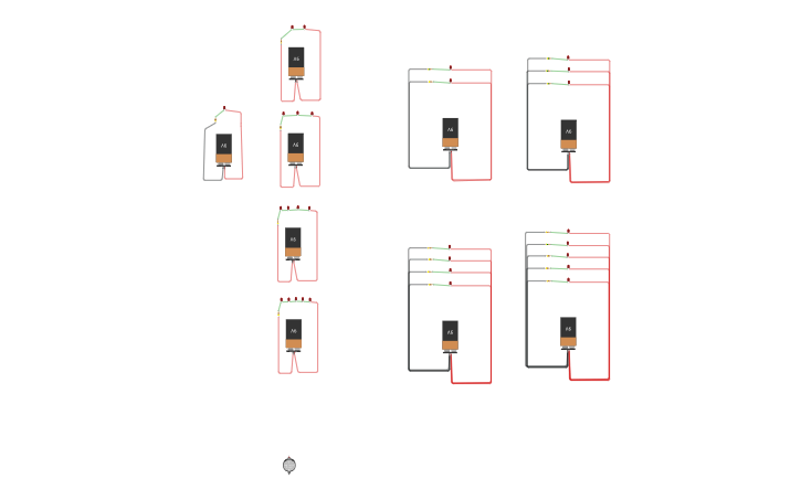 Circuit design pr4.Connexions de LEDS en sèrie i en paral.lel | Tinkercad