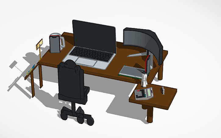 3D design Desk Organiser By Mayuresh And Mudassir - Tinkercad