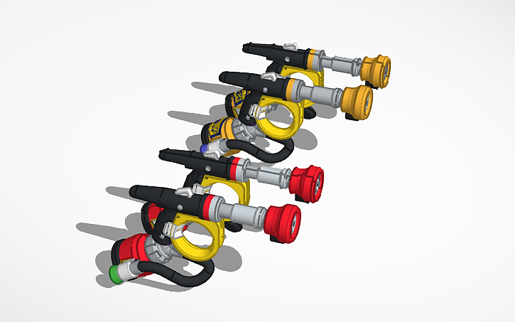 3D design Splatoon Douser Dualies FF - Tinkercad