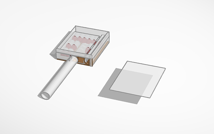 3D design (sim lab) working tank head/turret - Tinkercad