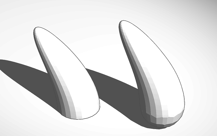 3D design Curved Cones (You may copy these to add them to your designs ...