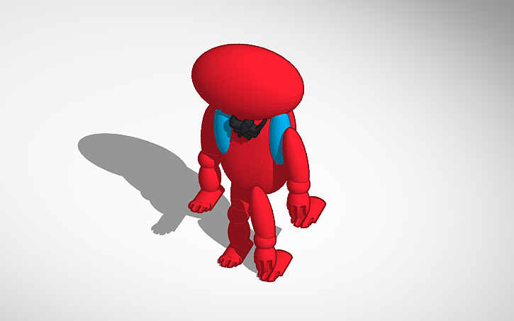 3D design spiderman - Tinkercad