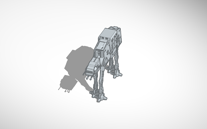 3D design Copy of Copy of atat | Tinkercad