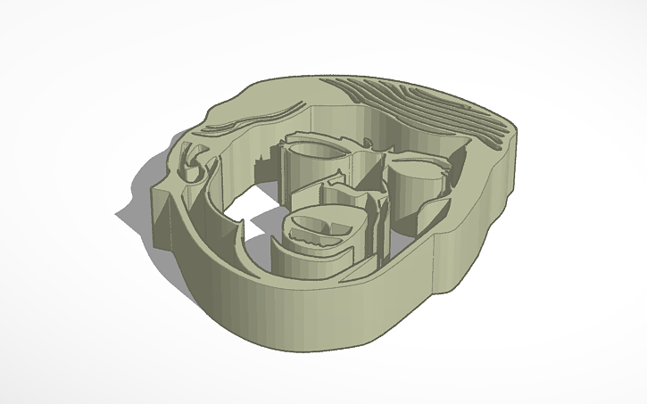 3D design Donald trump - Tinkercad