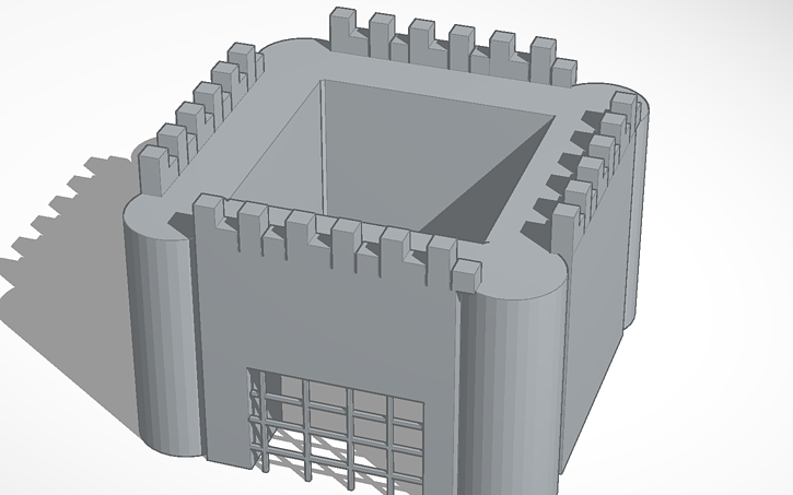 3D design Castle - Tinkercad