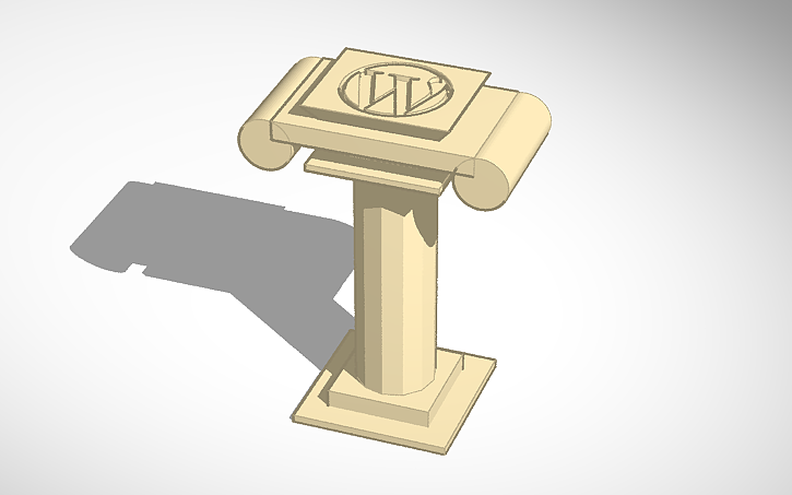 3D design Copy of Athens Column | Tinkercad