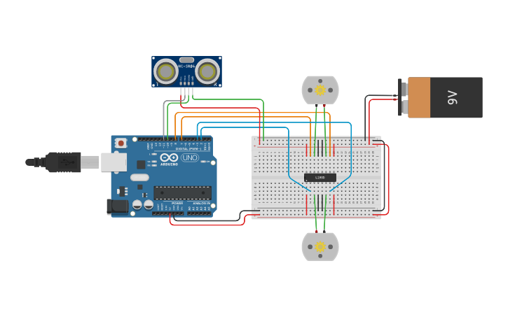 Circuit design Circuito De Sensor - Tinkercad