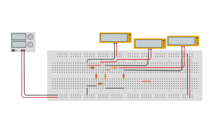 Circuit design CIRCUITOS PARALELOS EJECICIO 2 HOMEWORK - Tinkercad