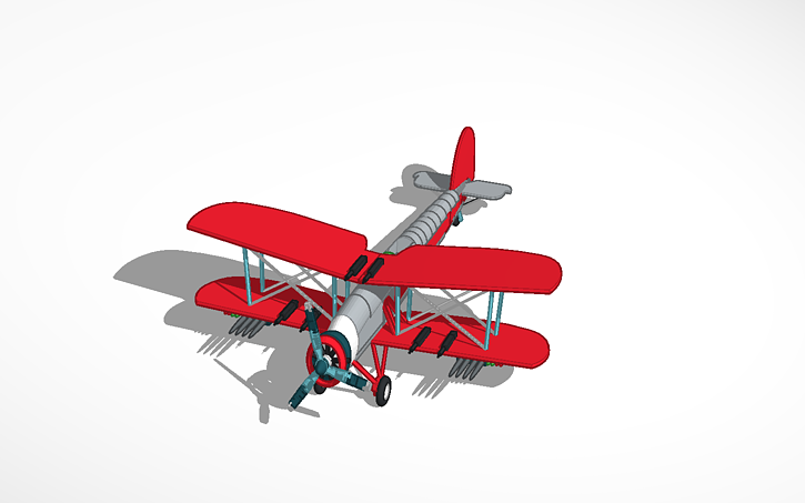 3D design plane - Tinkercad