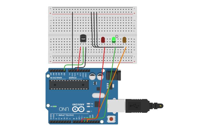 Circuit design TMP | Tinkercad