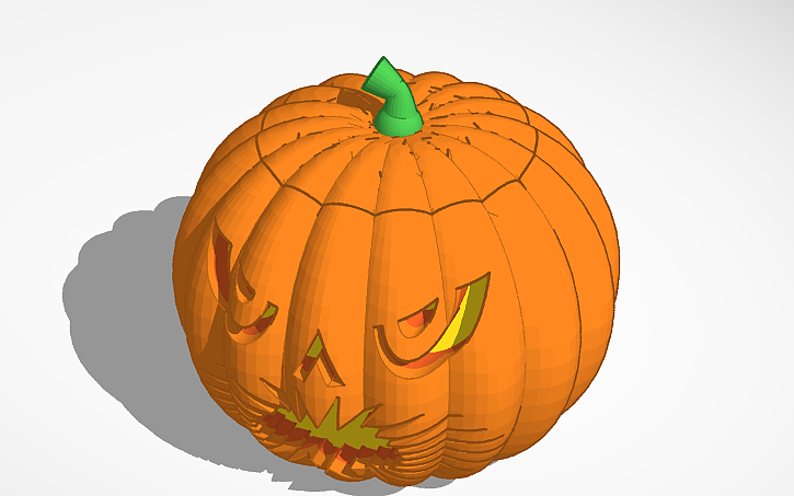 3D design Pumpkin Carve 2024 - Tinkercad