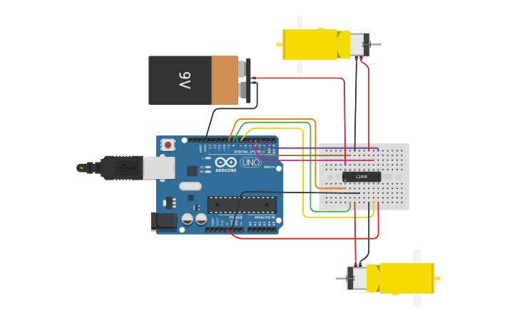 Circuit design Second_program | Tinkercad