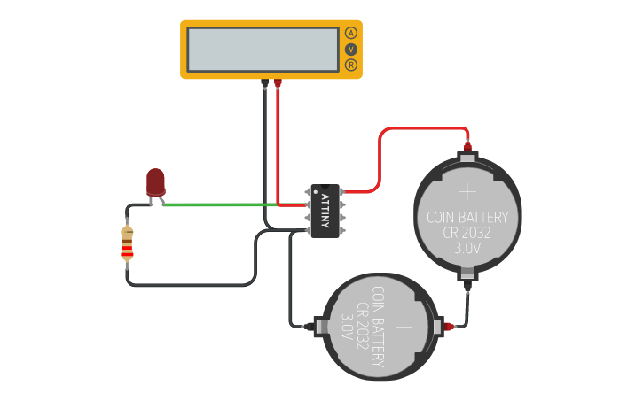 Circuit Design Attiny85 Blink Embd Tinkercad