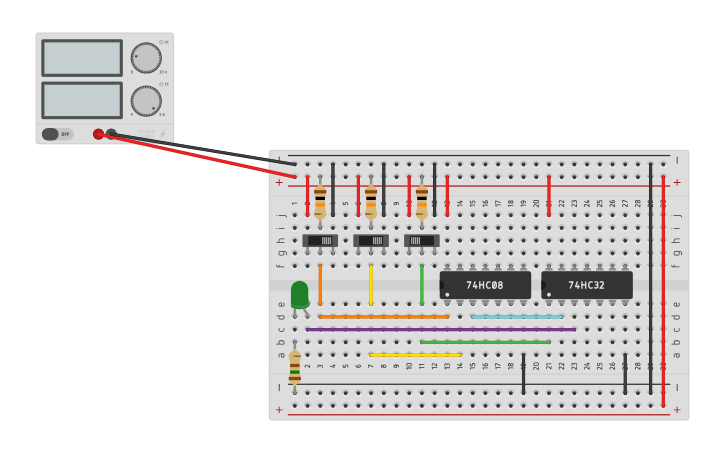 Circuit design EX5_LO - Tinkercad