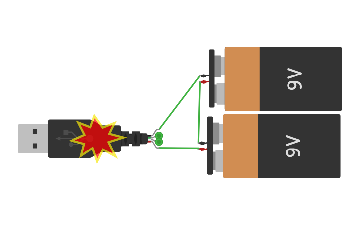 Circuit design usb killer 0.5 - Tinkercad