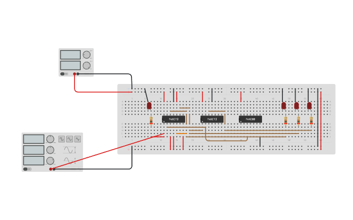 Circuit Design Contatore Modulo Tinkercad