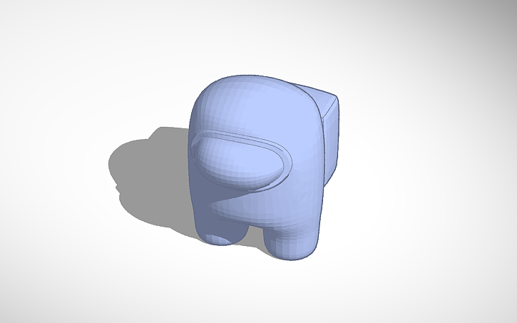 3D design Among us (you can copy of this) - Tinkercad
