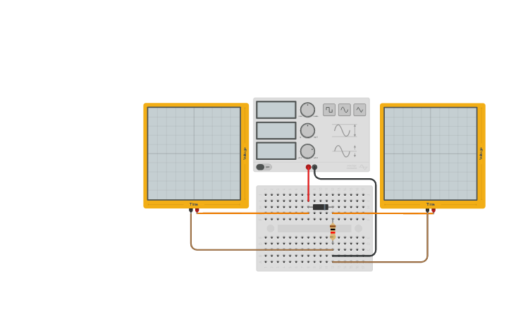 Circuit design Full Wave Rectifier - EXP 4 | Tinkercad