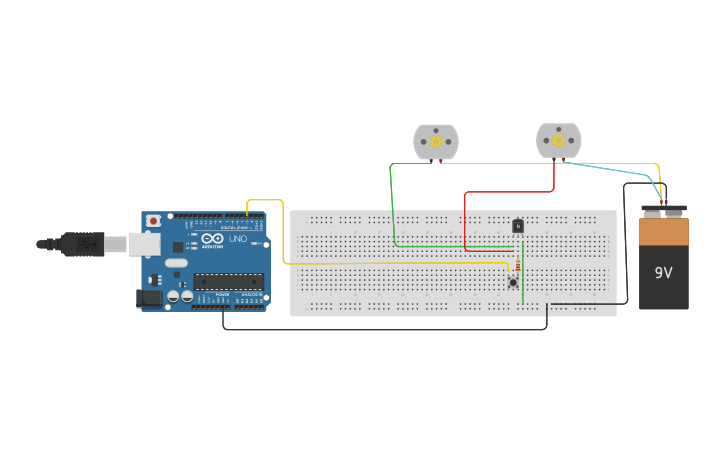 Circuit design Taller Motores | Tinkercad