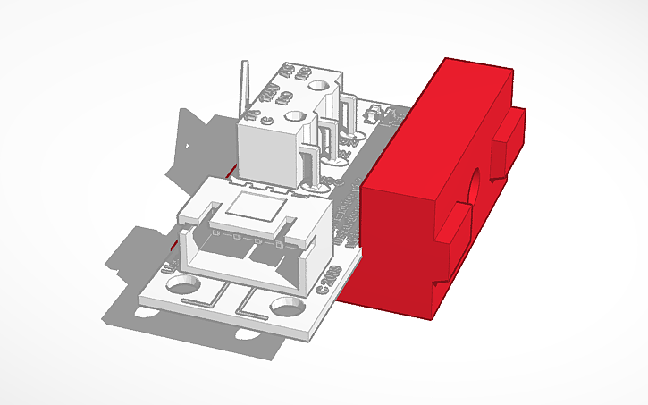 3D design Hypercube z endstop for 2020C | Tinkercad