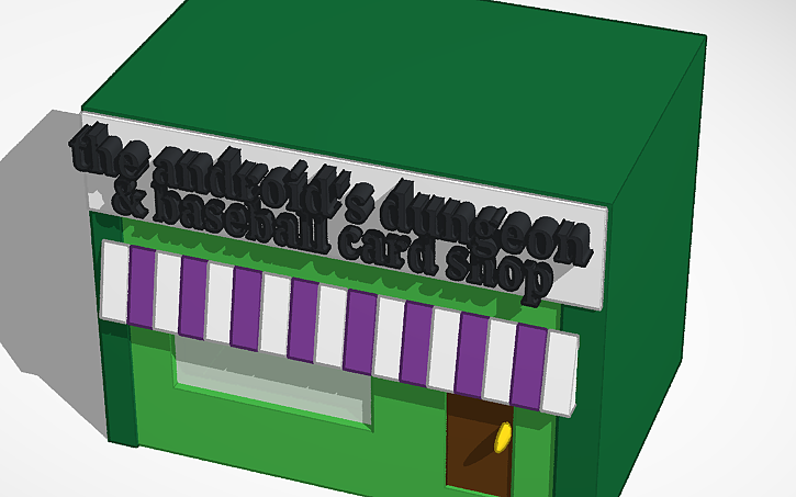 3D design Магазин - Tinkercad