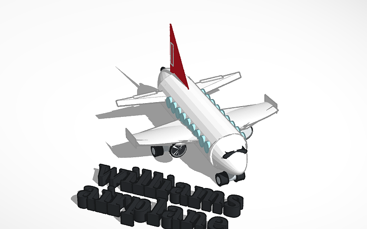 3D design williams air plane | Tinkercad