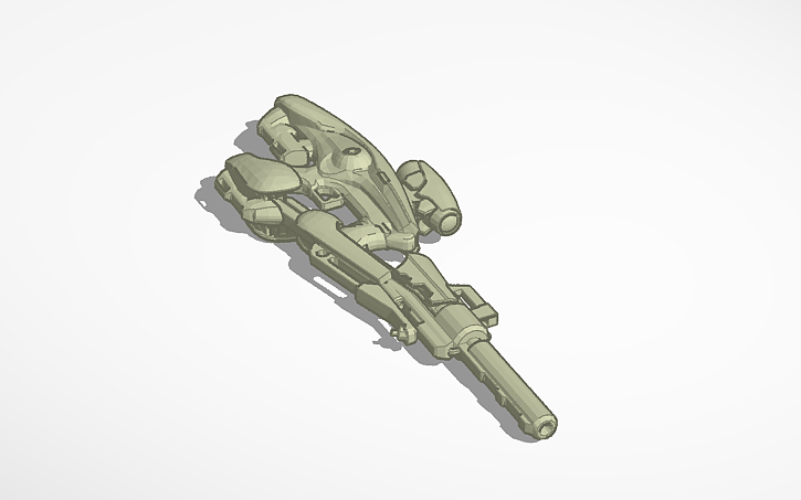 3D design Vex-Mythoclast Exotic Fusion Rifle - Tinkercad