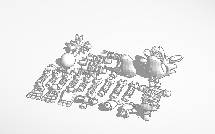 3D design Mangle action figure by RW - Tinkercad