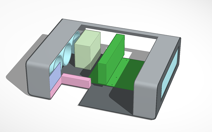 3d Design Computer Case Tinkercad