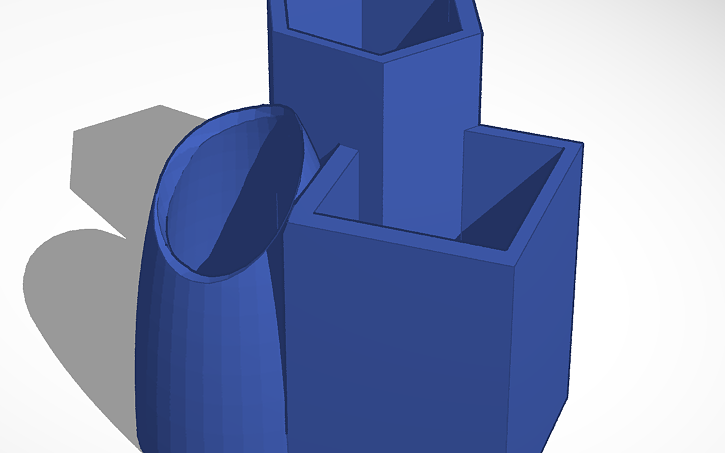 3D design Ange - Maceta 1 - Tinkercad