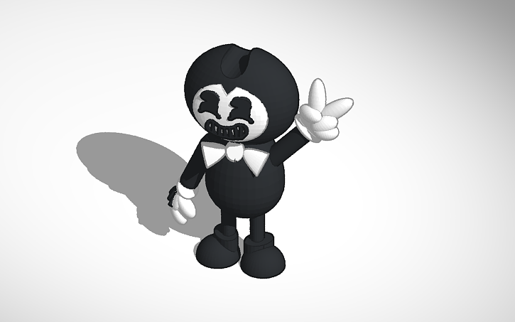 3D design Bendy - Tinkercad