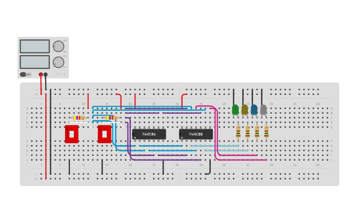 Circuit design Circuito 05 | Tinkercad