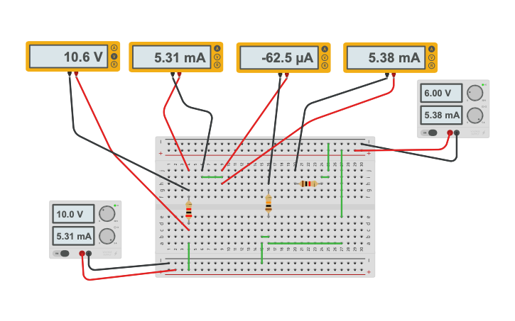Circuit design Lab 8 prob 2 - Tinkercad