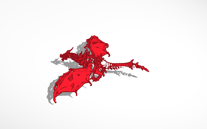 3D design BLOOD DRAGON >:D - Tinkercad