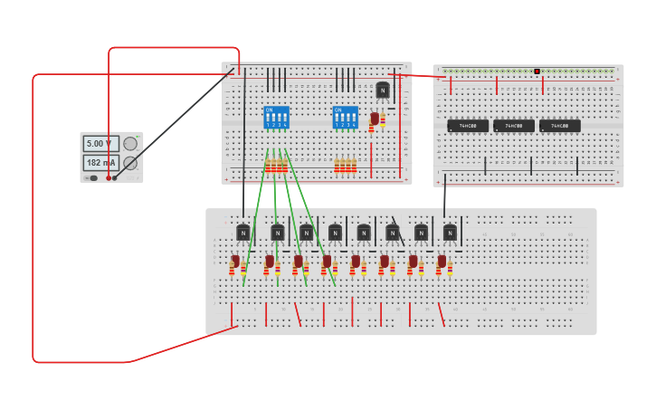 Circuit design G4 BOURGEOIS Romain | Tinkercad