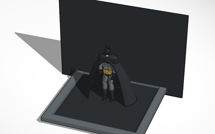 3D design Batman - Tinkercad