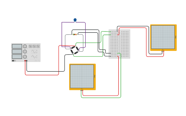 Circuit design full wave rectifier saeed thajudheen - Tinkercad