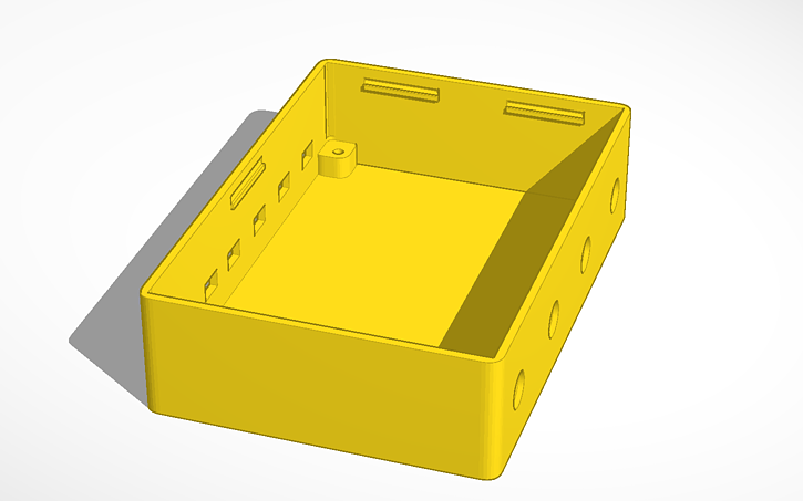 3D design TPA3116 Amplifier case - Tinkercad