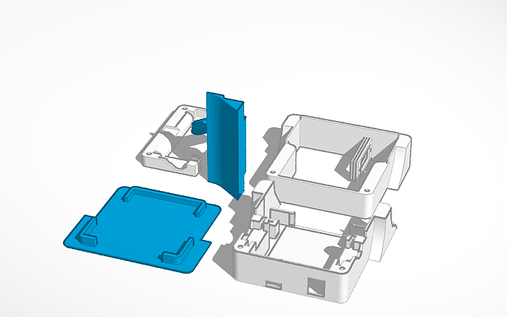 3D design Sumobot - Tinkercad