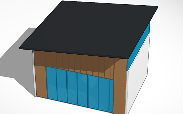 3D design Modern House - Tinkercad
