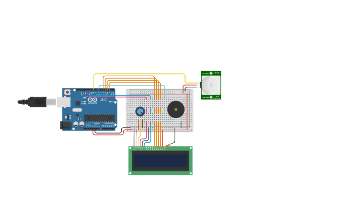 Circuit Design Motion Alarm System Lab 6 G1a Mk Iv Tinkercad